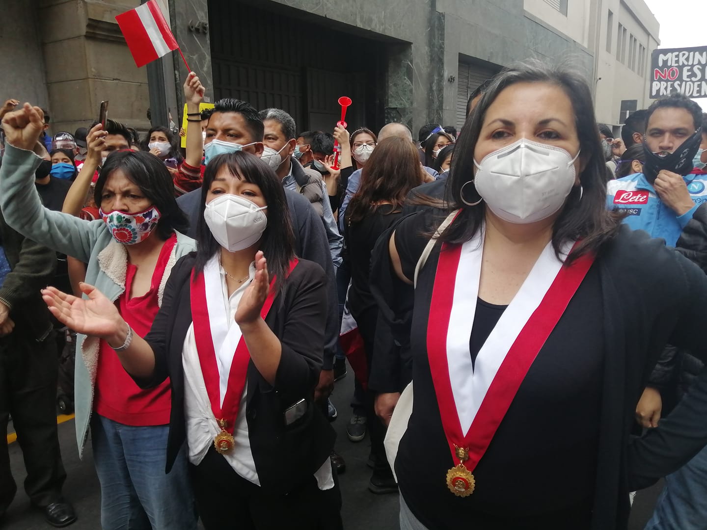 «En este gobierno de Antero Flores Araoz, que consideramos ilegítimo ...