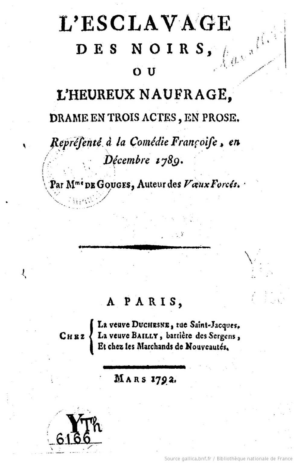 Olympe de Gouges: mujer de letras y ciudadana comprometida con la ...